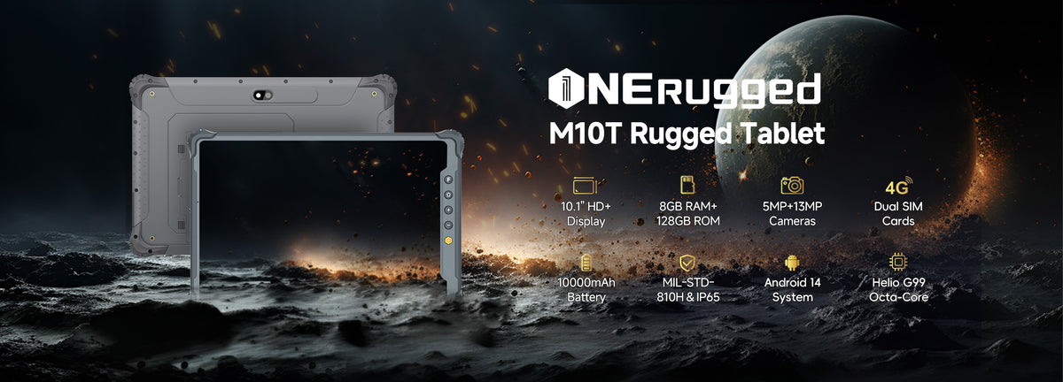 ONERugged M10T Rugged Tablet – Android 14, Helio G99, IP65 - ONERugged ...